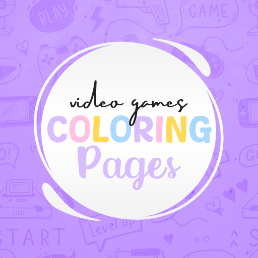 Video Games Coloring Pages - RoPrint Creations